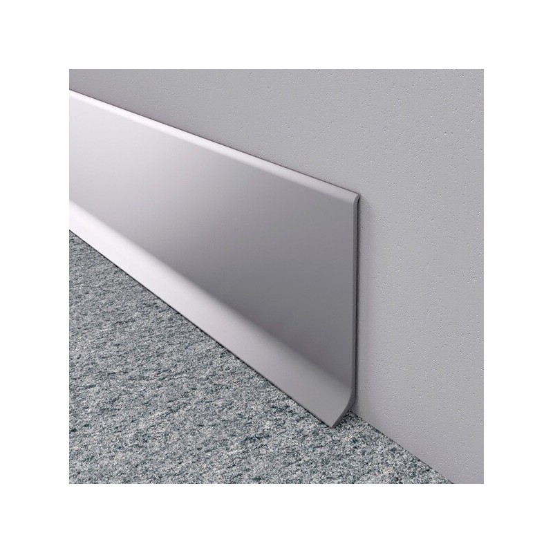 rodapié de aluminio anodizado o rodapié metálico Novorodapie L Largo cm ...