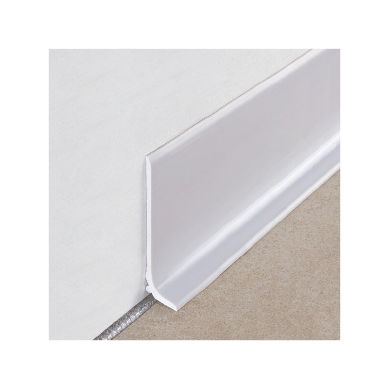 Rodapie PVC flexible, zoclo, zócalo o rodapié plástico flex Adhesivo ...