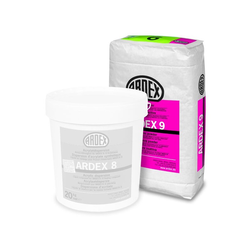 Componente en polvo para lámina impermeabilizante flexible ARDEX 9 ...