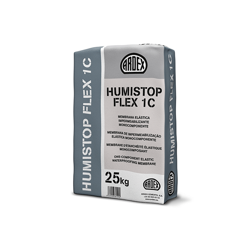 Mortero impermeabilizante elástico cementoso HUMISTOP FLEX 1C Formato ...